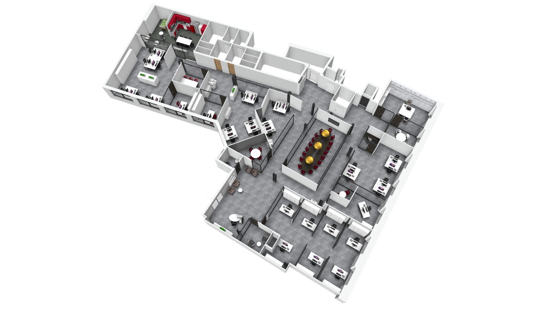 Plan d'aménagement de bureau, plan d'aménagement tertiaire, space planning