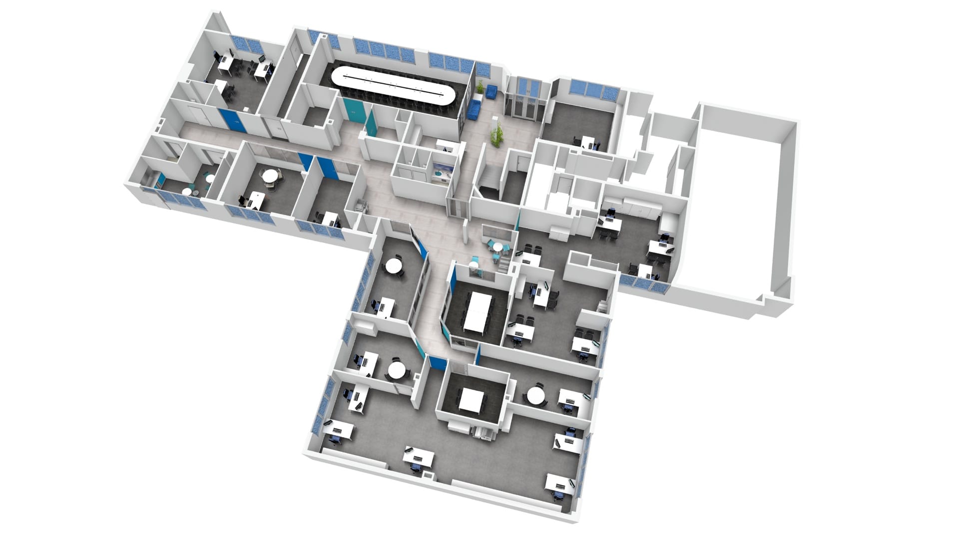 Plan d'aménagement de bureau, plan d'aménagement tertiaire, space planning