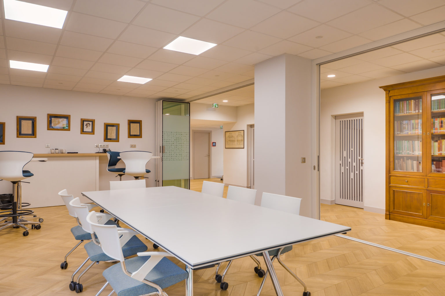 Aménagement salle de formations Paris 5ème - AMSO plans et travaux