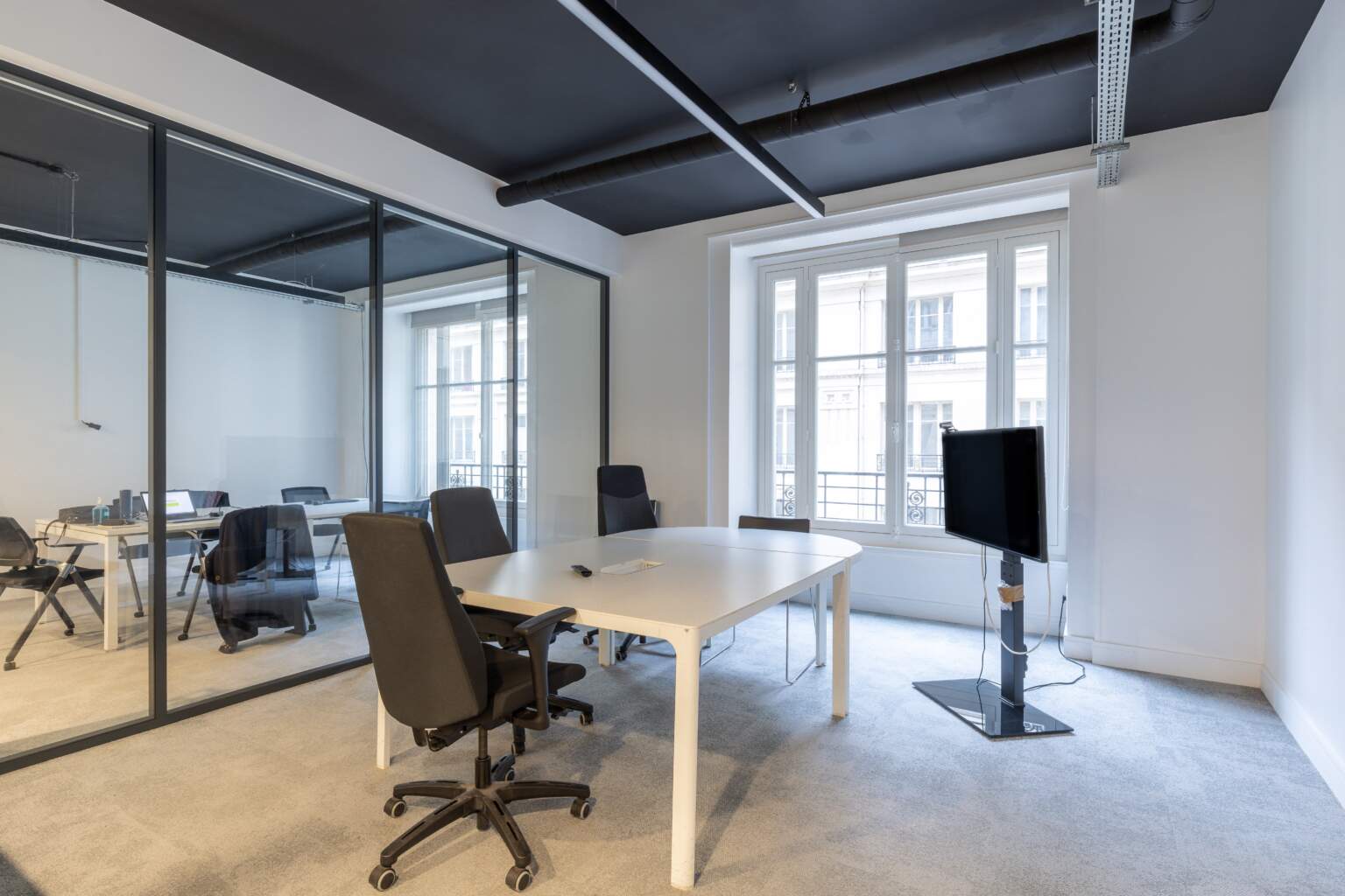 Aménagement de bureau dans du Paris haussmannien - AMSO plans et travaux