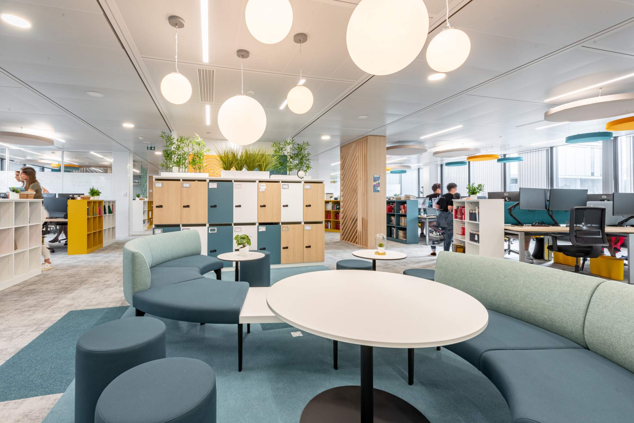 Aménagement flex office à Paris | Plateau neuf par AMSO