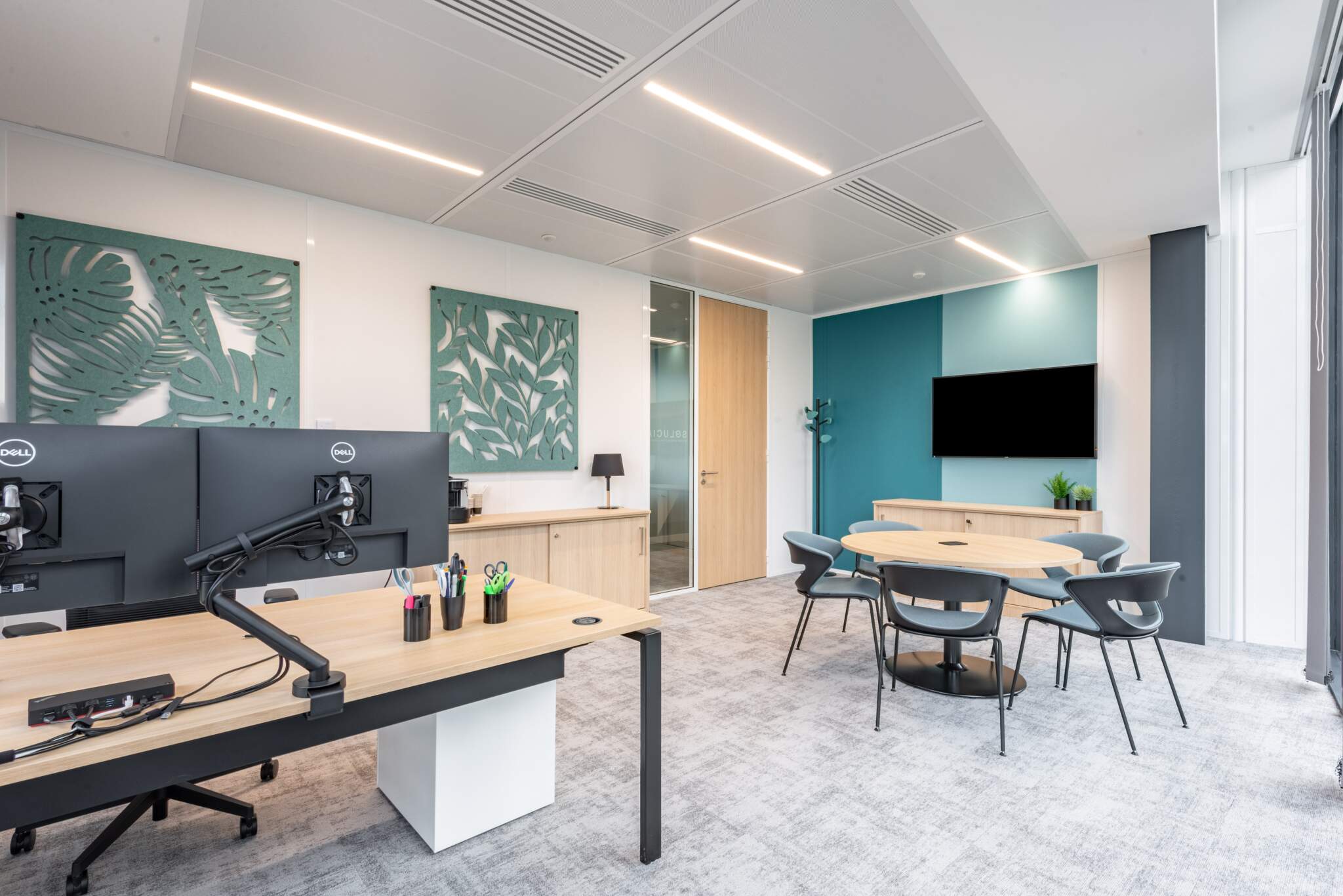 Aménagement flex office à Paris | Plateau neuf par AMSO