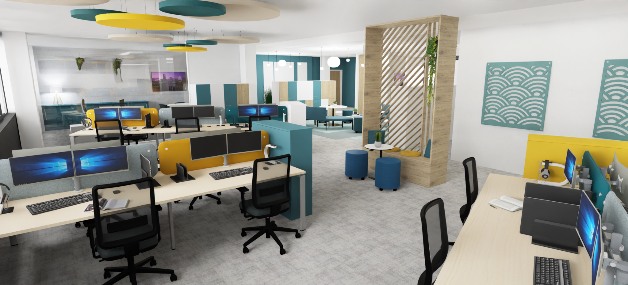 tendances d'aménagement open space en 2025 à Paris et IDF